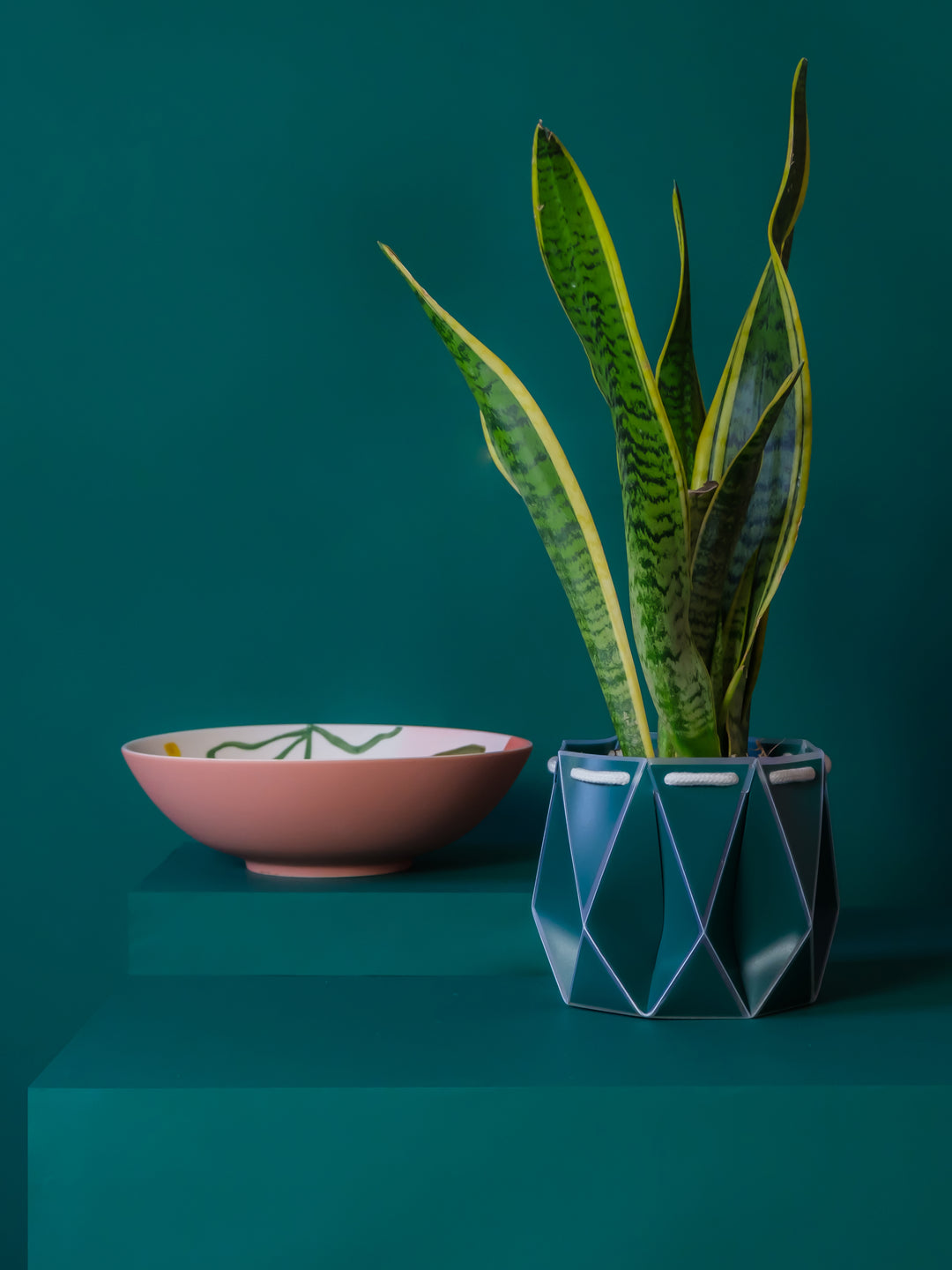 18cm Self-watering POTR Pot | Dark Teal